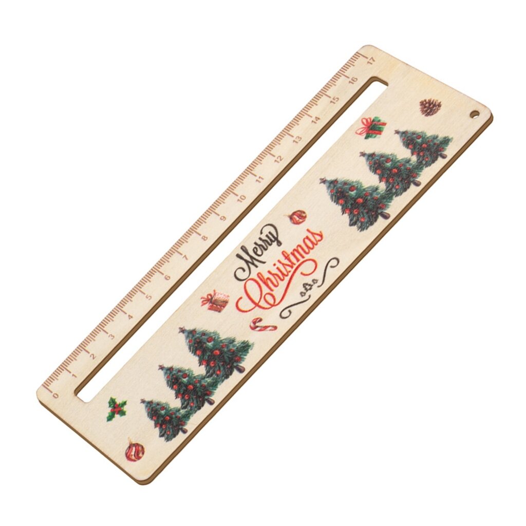 Закладки Для Инструментов Студенческой Линейки Из Натурального Дерева Для Поддержки Обучения Творческому Рисованию