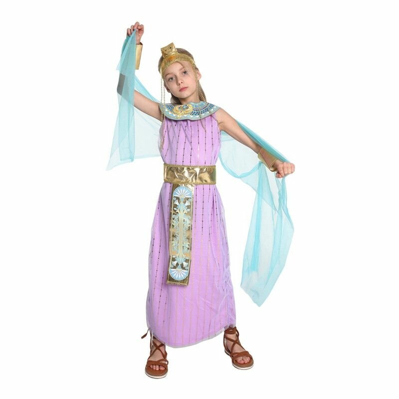 Костюм I-Brigth "Девочка-Клеопатра", для девочек, сиреневый, полиэстер, размер M