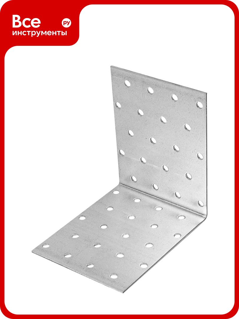 Крепежный уголок равносторонний гурт KUR 100х100х100х1,8 (10 шт)
