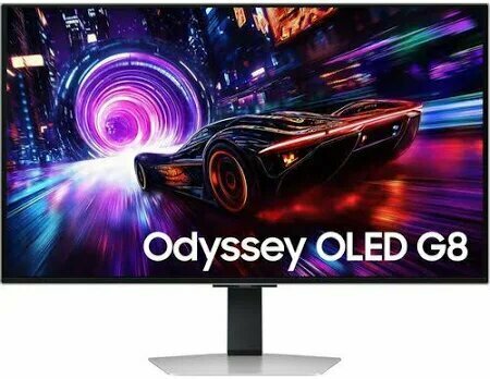 Монитор Samsung 32 Odyssey OLED G8 LS32FG812SIXCI серебристый OLED LED 16:9 HDMI матовая HAS Piv 260