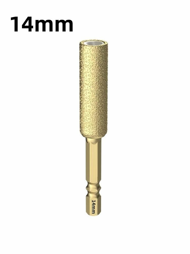 1 шт. Сверло с шестигранным хвостовиком 6-14 мм для мрамора и гранита, инструмент для вскрытия отверстий