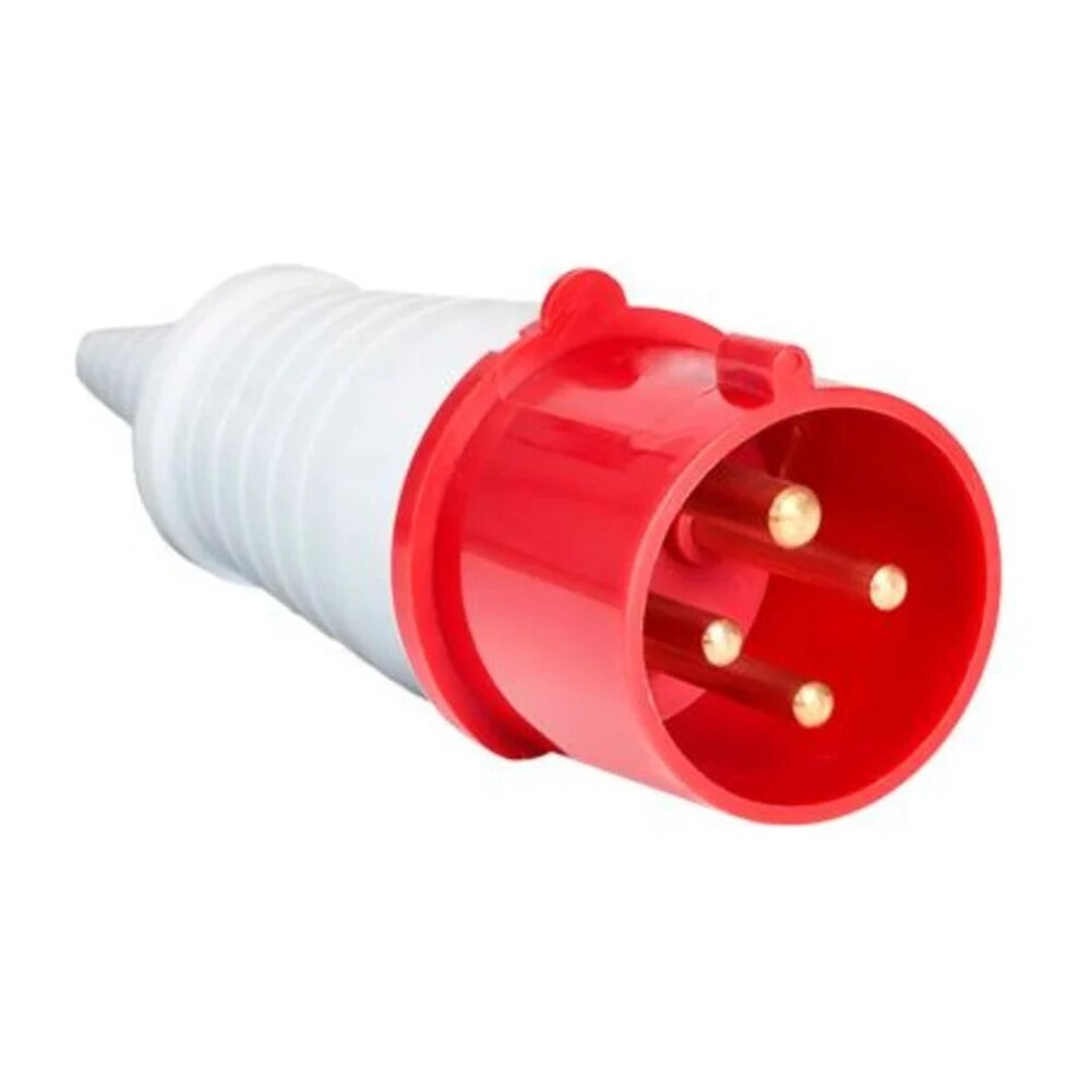 Вилка силовая ЕТР 3Р+РЕ 16А 380В IP44 67514, 16 А, мощное