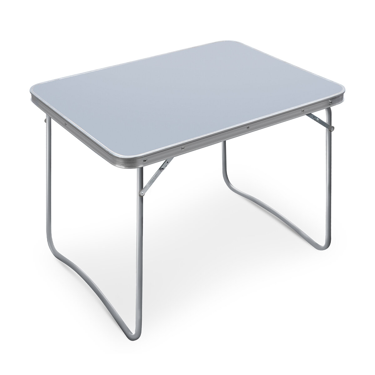 Стол складной Nika, пластик влагостойкий, 79 x 60 см, металлик