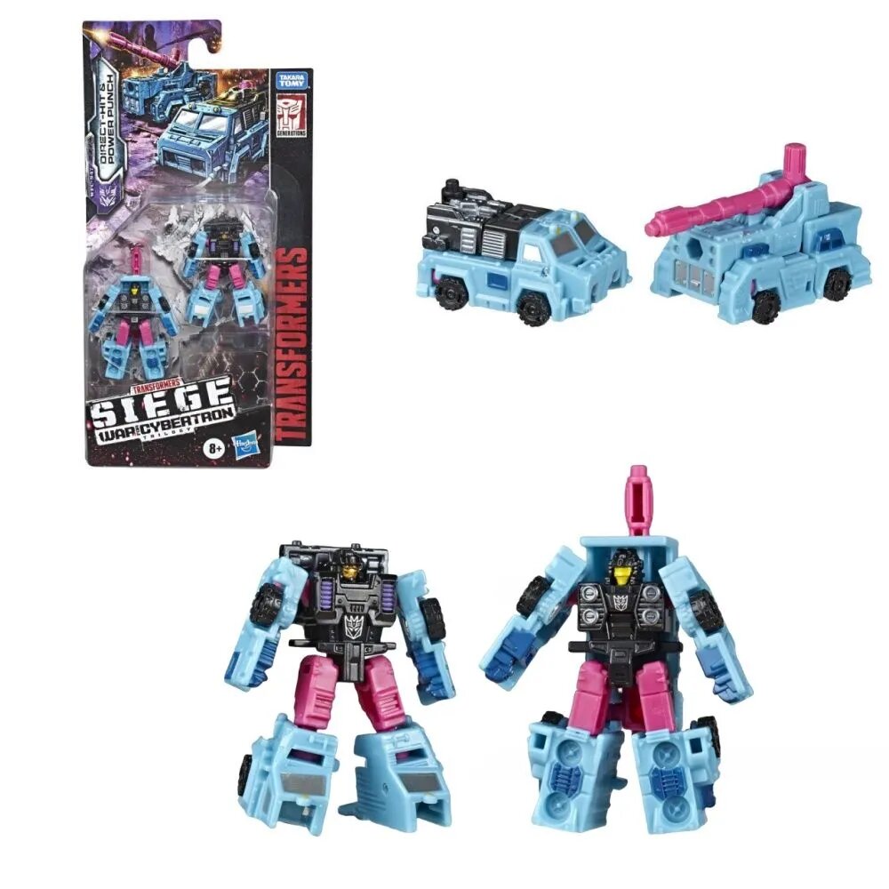 Трансформеры Hasbro Игрушка Transformers Siege War For Cybertron Trilogy WFC-S47 Direct-Hit & Power Punch 4cm*2