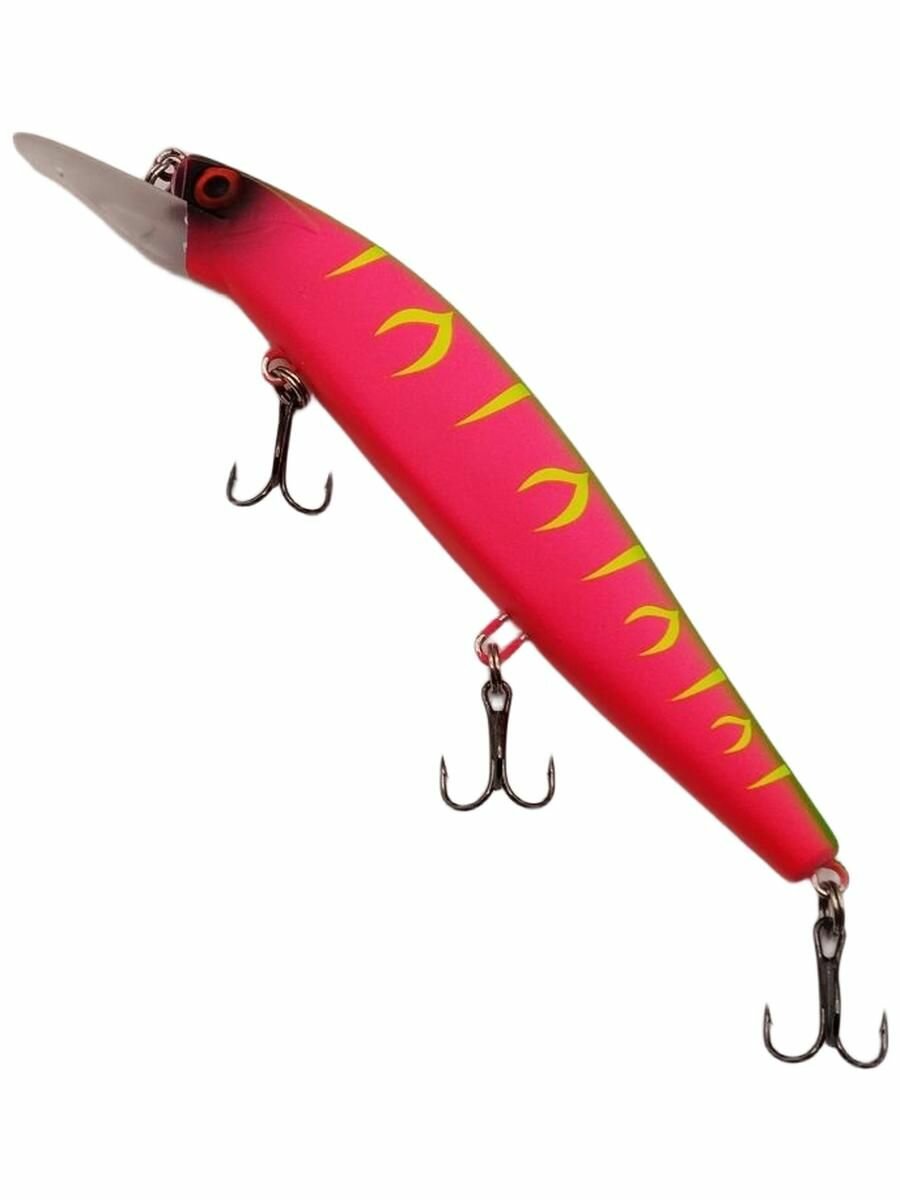 Воблер SHIMANO BANTAM 115 мм 14 г плавающий для щуки судака глубина 1,5-3 м