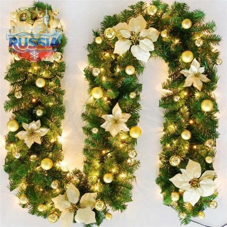 Гирлянда хвойная, 270 см