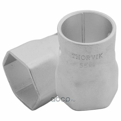 Bs6p55 ключ трубчатый ступичный шестигранный, 55 мм THORVIK BS6P55