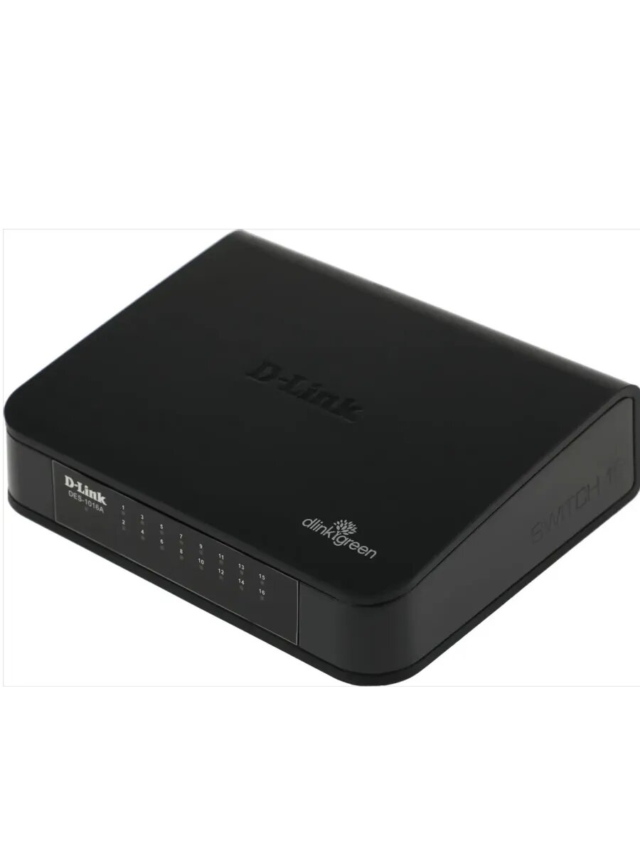 Коммутатор DES-1016A/E2A 16 портов неуправляемый