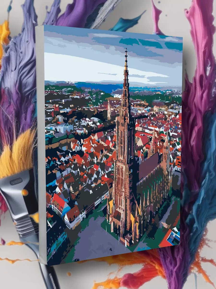 Картина по номерам Собор