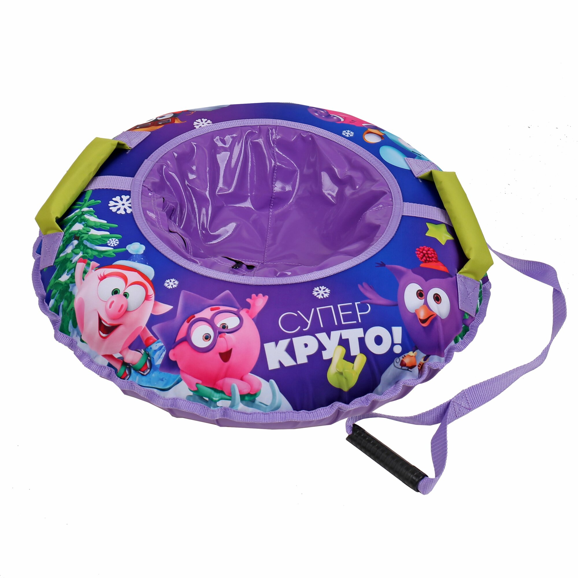 Тюбинг с круговым дизайном 70 ТБ3-70/СШ1 Смешарики