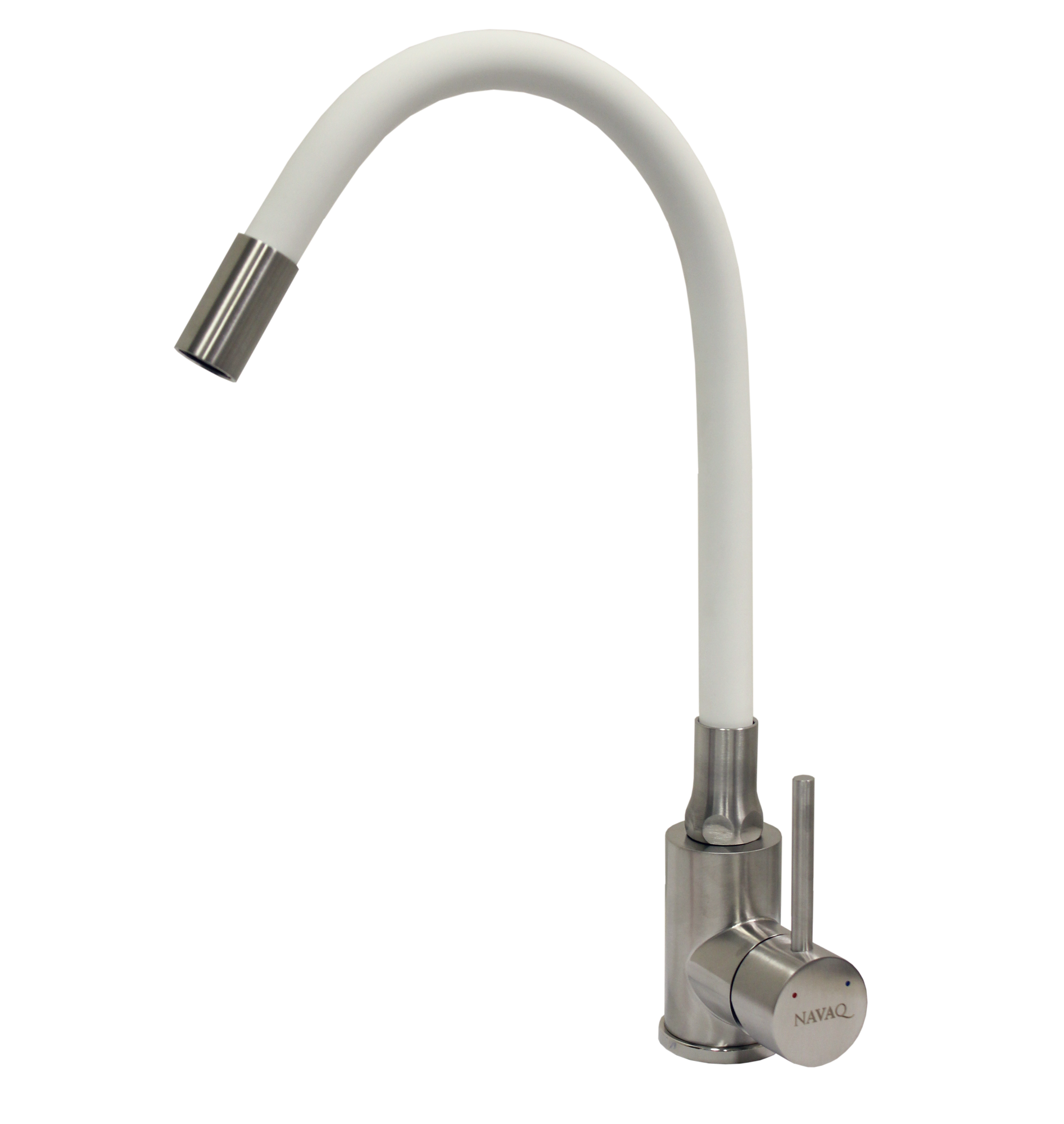 N413. B5.2 Смеситель NAVAQ однорукий д/кухни с гибким изливом