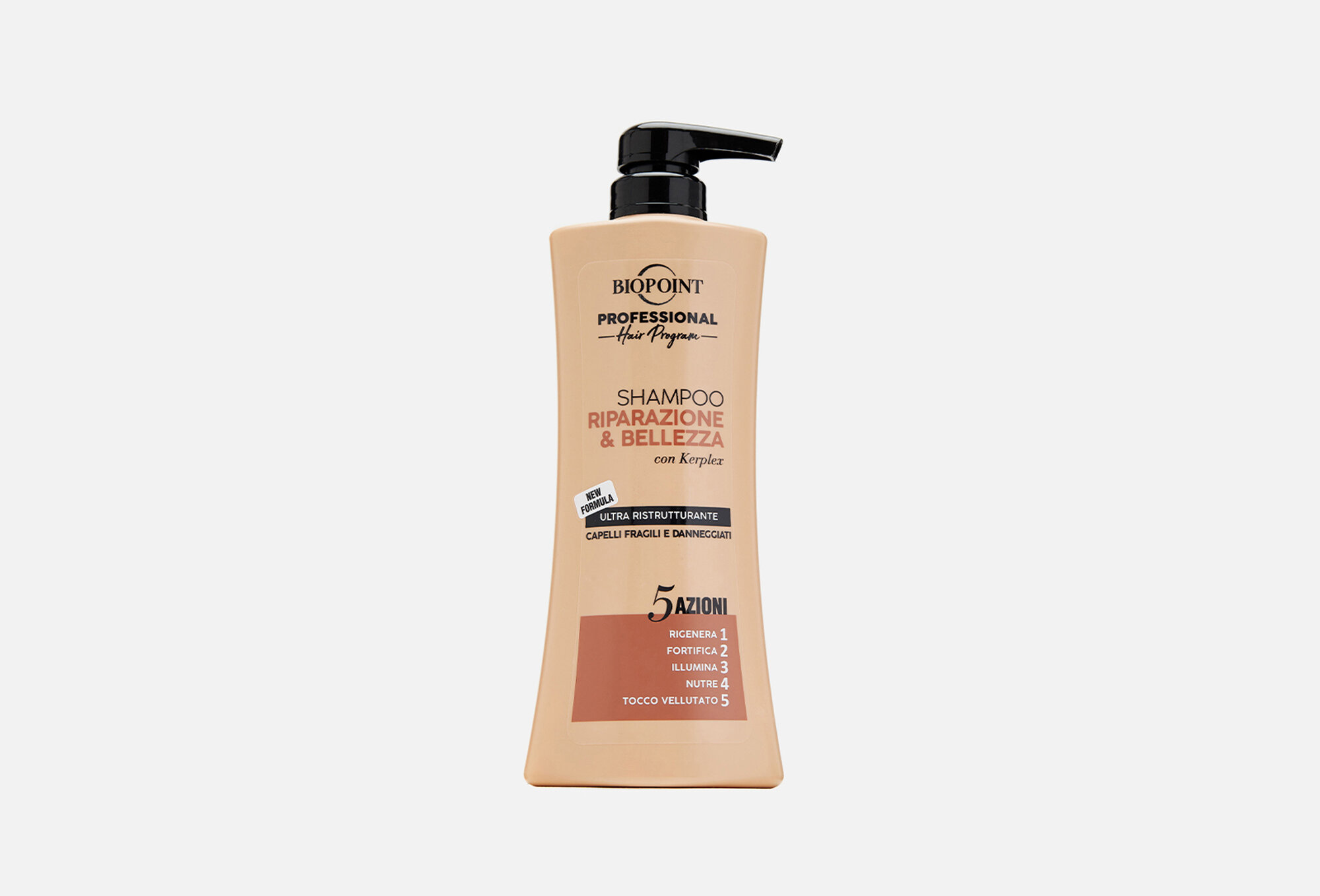 Шампунь для поврежденных волос BIOPOINT Repair&Beauty 400 мл