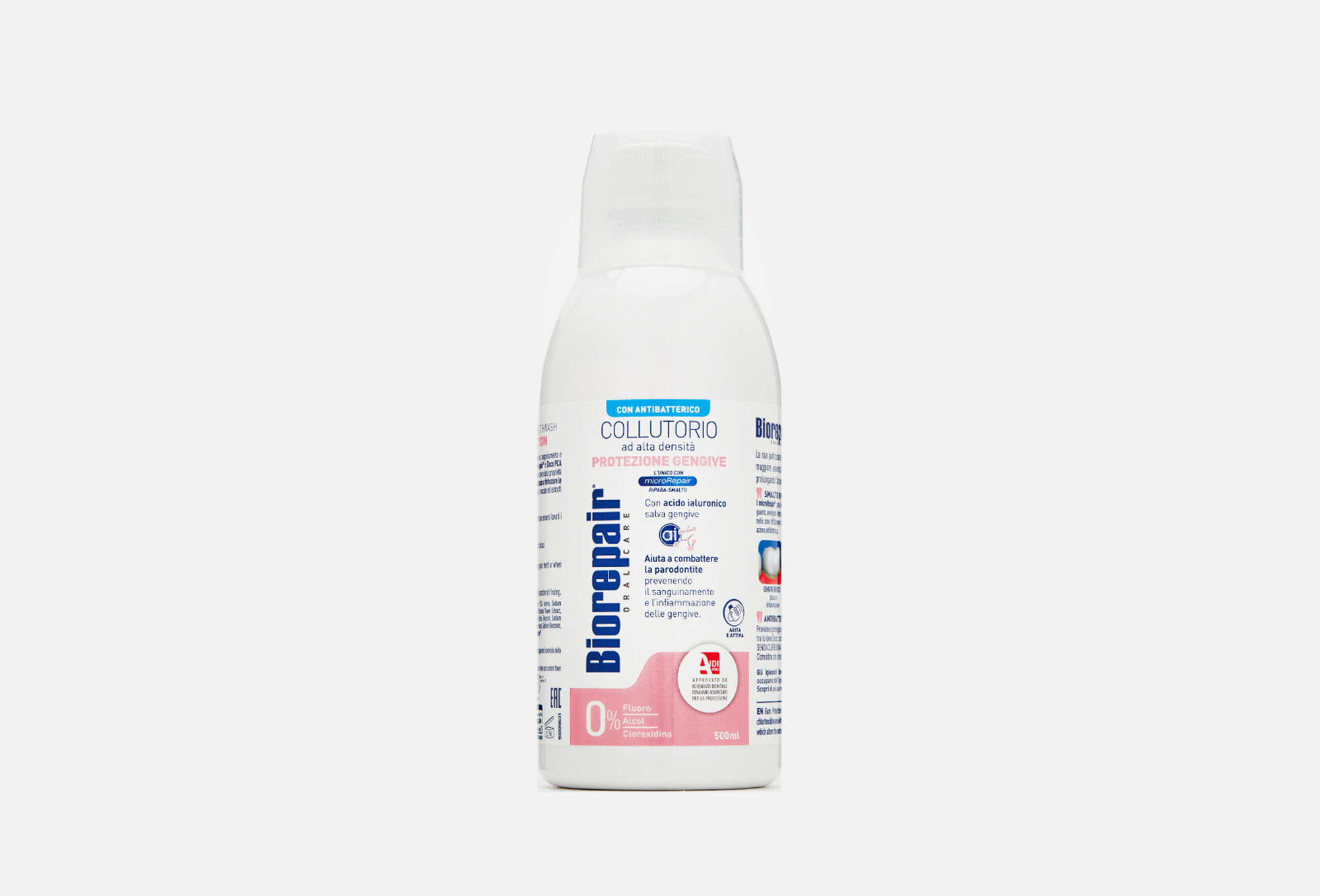 Ополаскиватель для полости рта защита десен BIOREPAIR mouthwash gum protection 500 мл