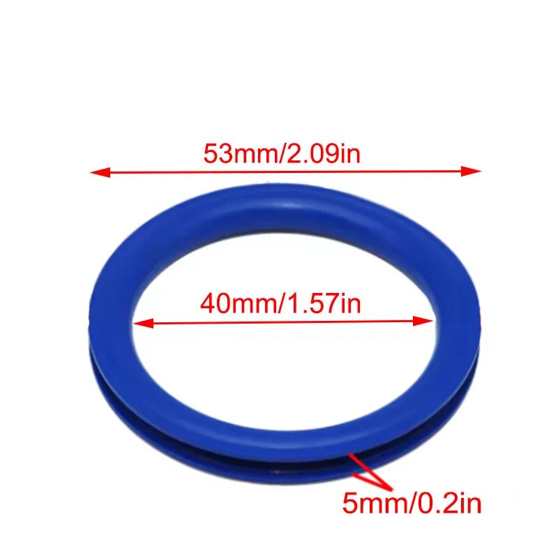 Уплотнительное кольцо крышки бака BMW Mini Cooper, 53x40x5 мм, 1шт