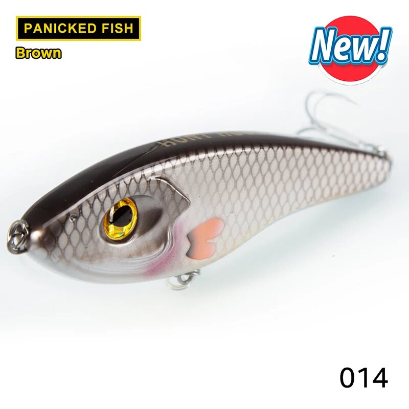 Джеркбейт Hunt House Panicked Fish Brown, 145mm, 014
