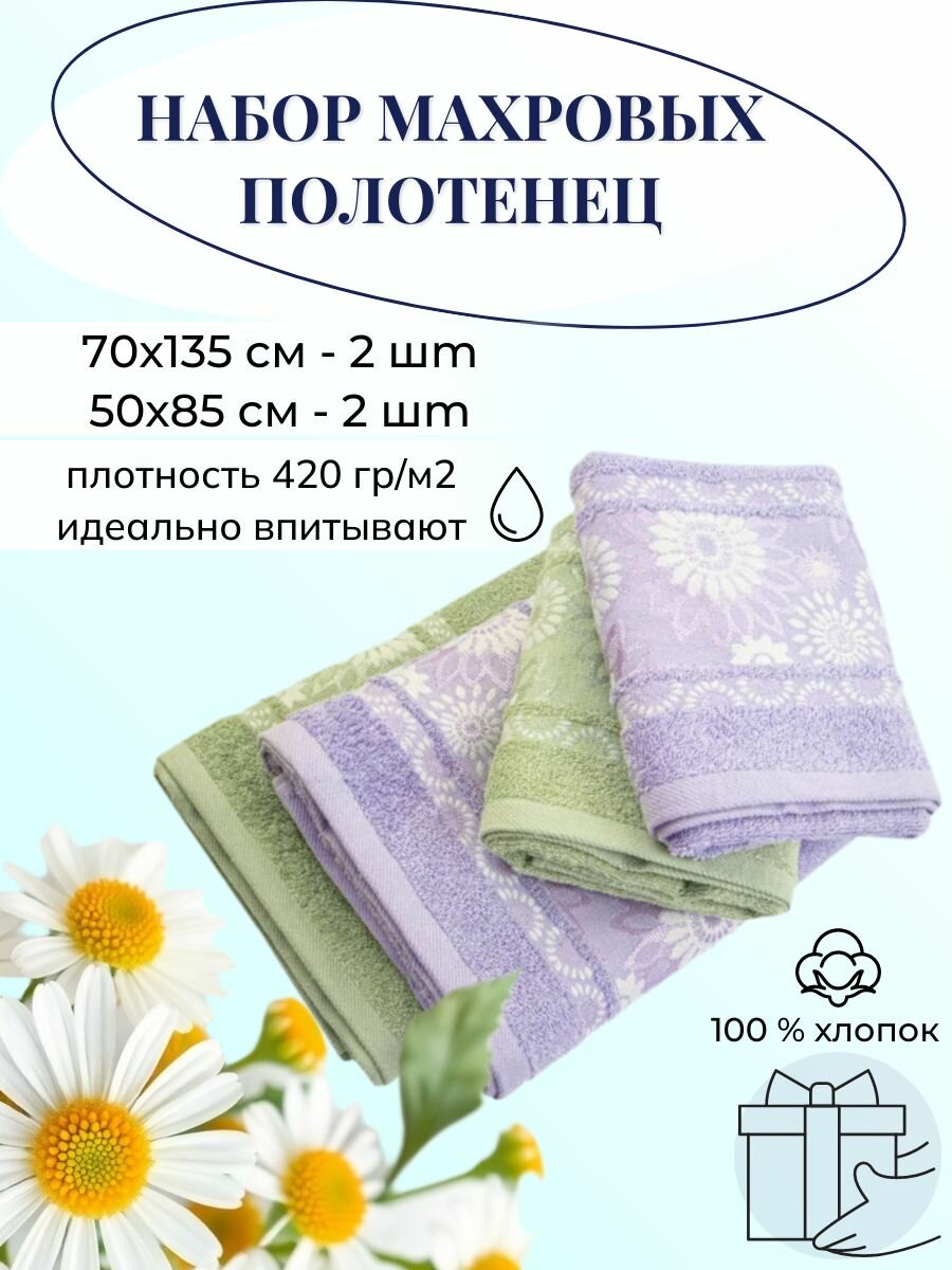 Набор банных полотенец