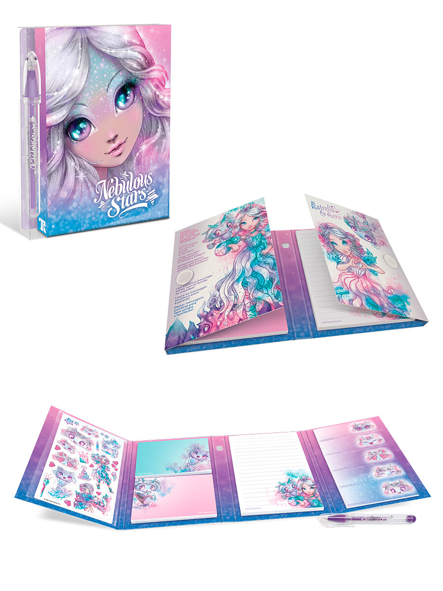 Канцелярский мини-набор Nebulous Staras для записей 11501-1_NSDA серия Estrelia