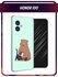 Чехол на Honor 100 / Хонор 100 с принтом "Медведь и кошка дружба"