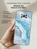 Чехол на Xiaomi Poco X3/X3 Pro / Поко X3/X3 Pro с принтом "Нежно-голубой мрамор"