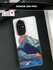 Чехол на Honor 200 Pro / Хонор 200 Про с принтом "Закат в снежных горах", прозра...