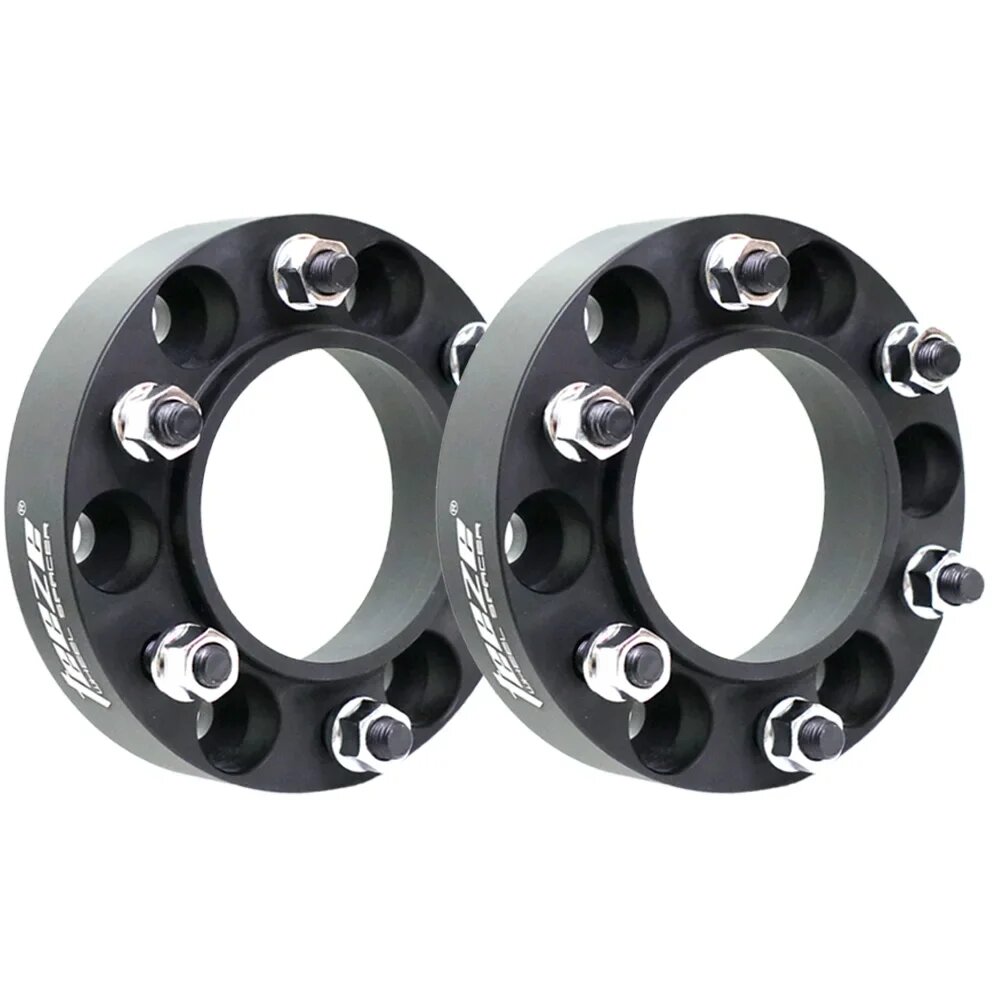 2 шт. 6x139,7 100,1 для Great Wall GWM TANK 300 400 500 T6-7075 проставки для колес алюминиевая ступица расширенный адаптер для колесной проставки 2PCS Black 30mm