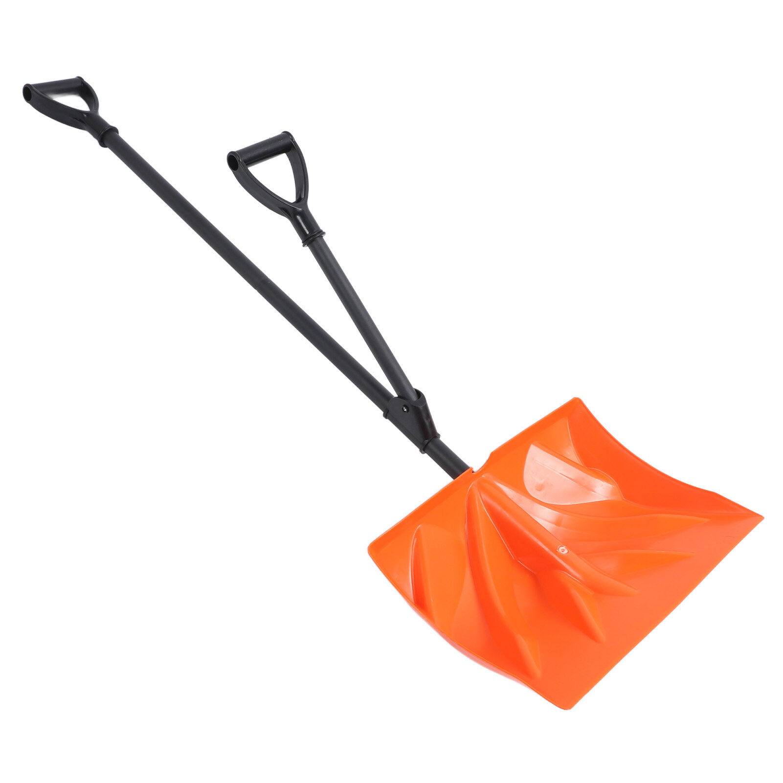 Лопата для снега двойного назначения, портативная, экономящая усилия, противоскользящая ручка, лопата для удаления снега для наружного сада