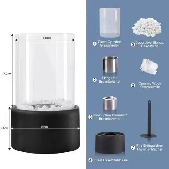 Биокамин "Hygge" камин декоративный, на биотопливе, безвреден и экологически безопасен