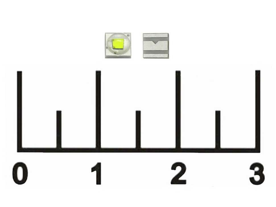 Светодиод LED 3W 3.5V 8000K белый холодный 3535 CREE XP-E