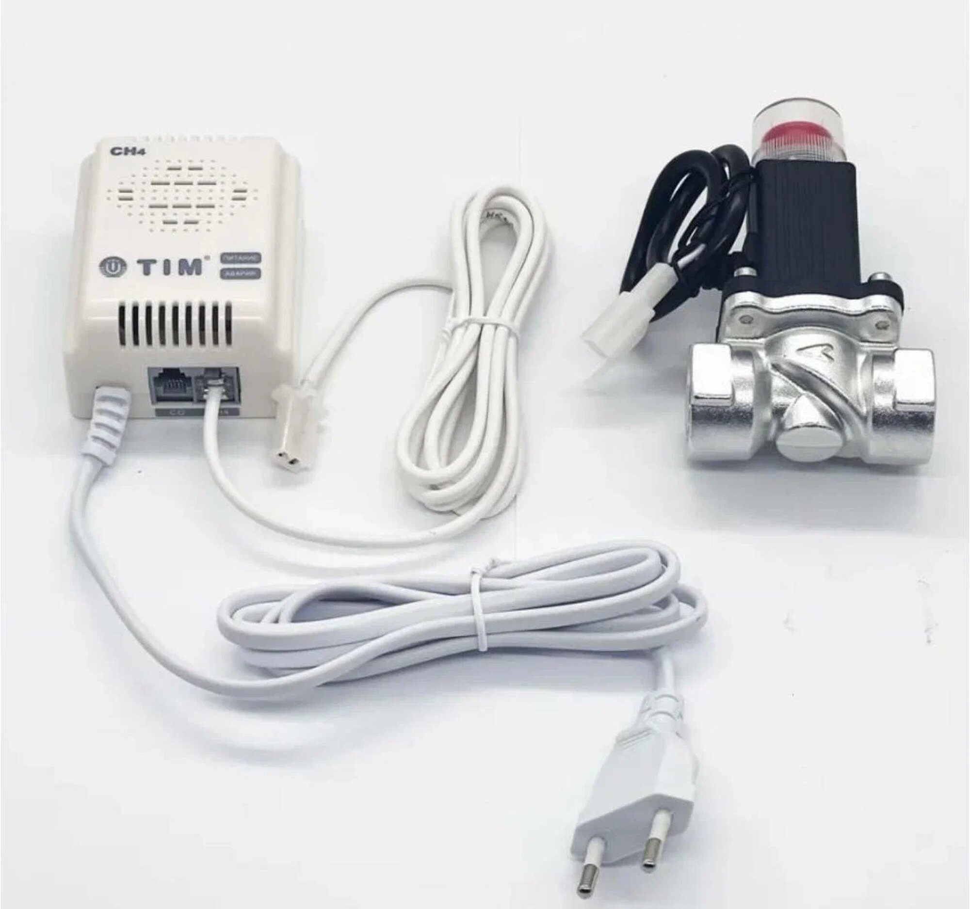 Система автоматического контроля загазованности (природный газ) 1/2" TIM ACG01-02