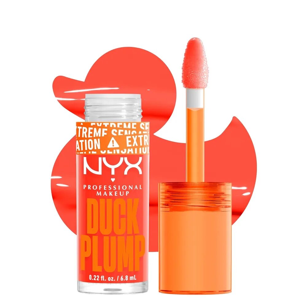 Блеск для губ NYX Professional Makeup Duck Plump 13, Peach Out