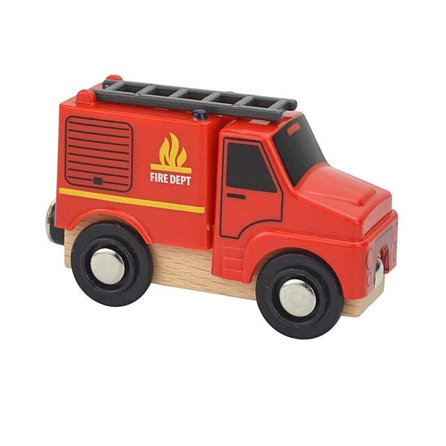 Деревянный игрушечный поезд на магните, локомотив, деревянные железнодорожные вагоны, аксессуары, игрушки для детей, подарки, подходят для деревянных шариковых ручек, темы для треков