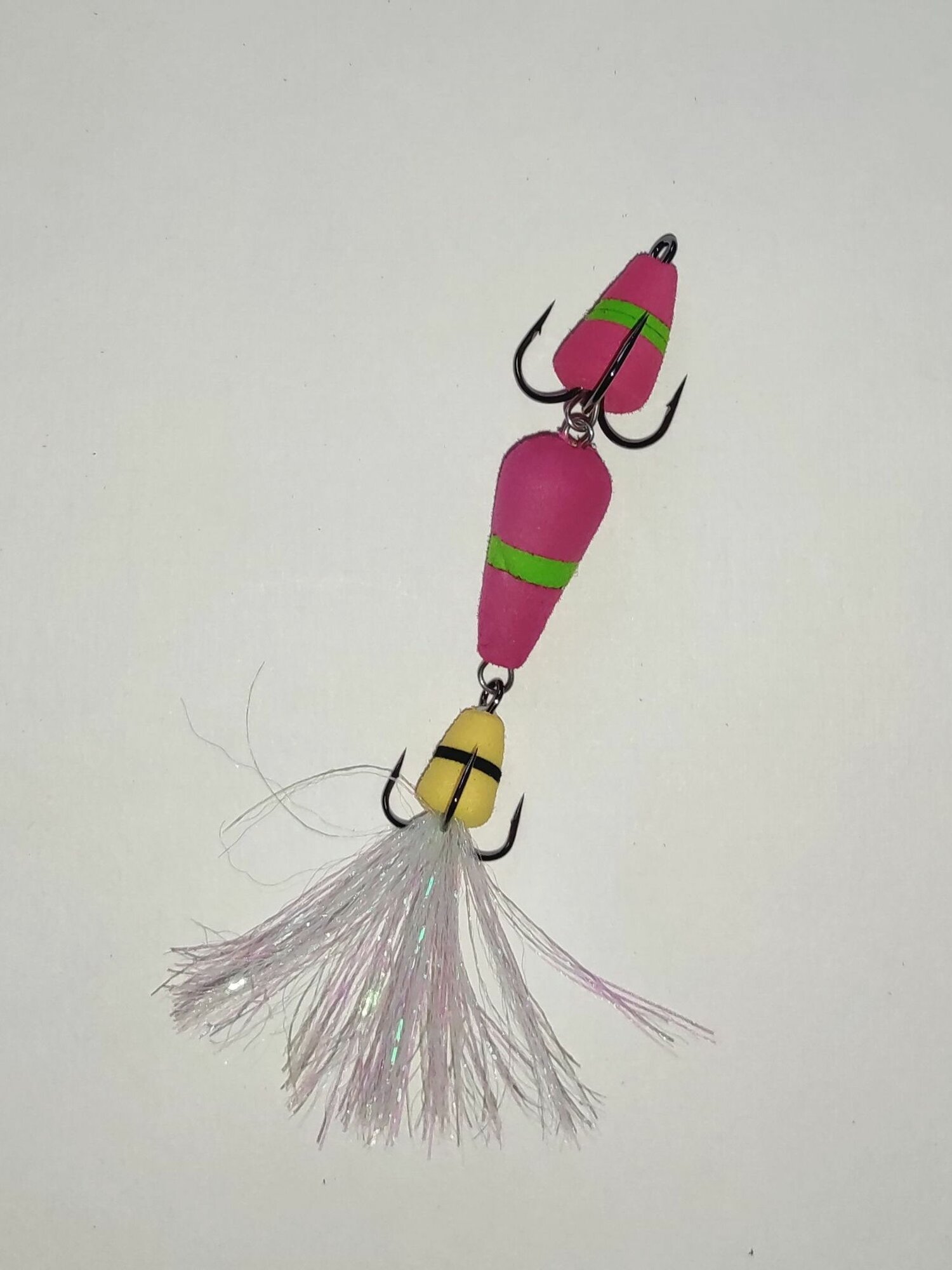 Мандула 92мм 202 перламутр розовы зелёный желтый