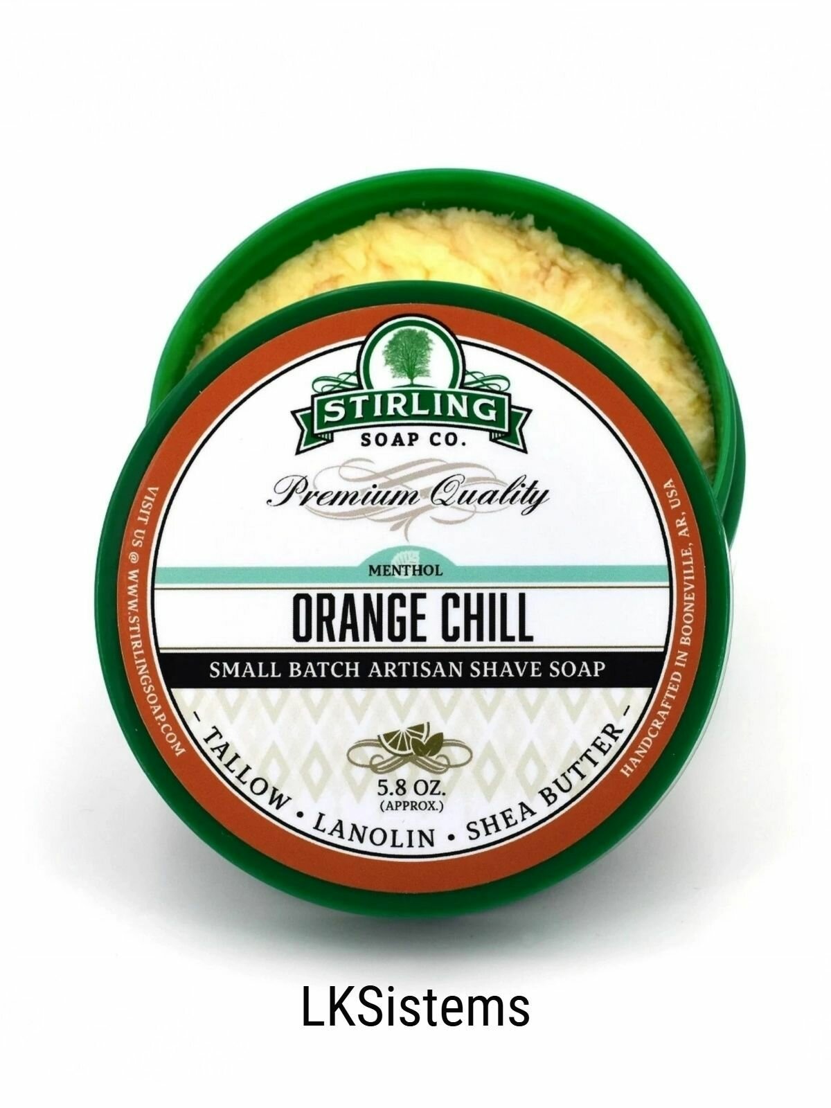 Stirling Мыло для бритья Orange Chill