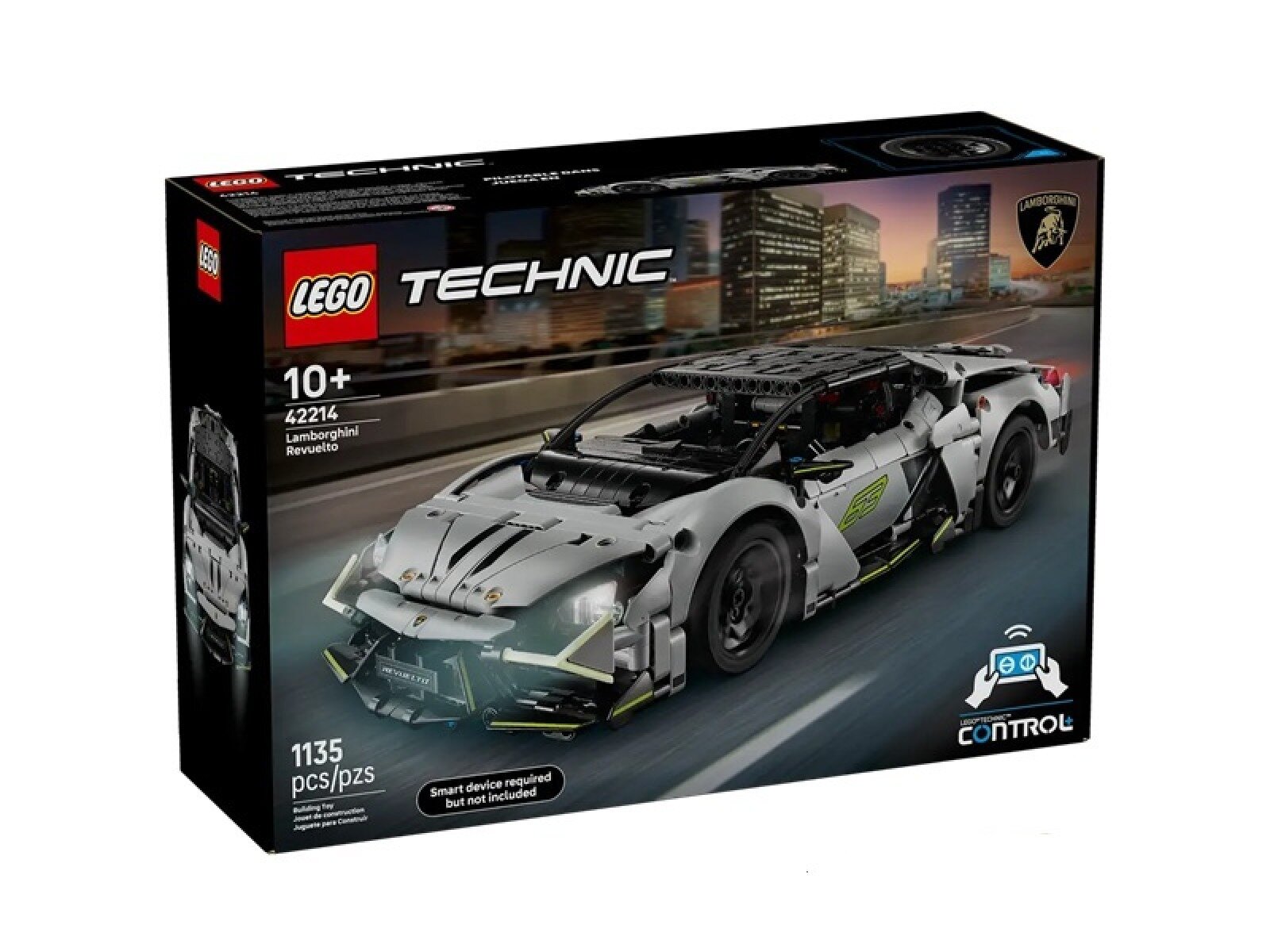 Конструктор LEGO Technic 42214(i)," Автомобиль Lamborghini Revuelto", 1135 дет.
