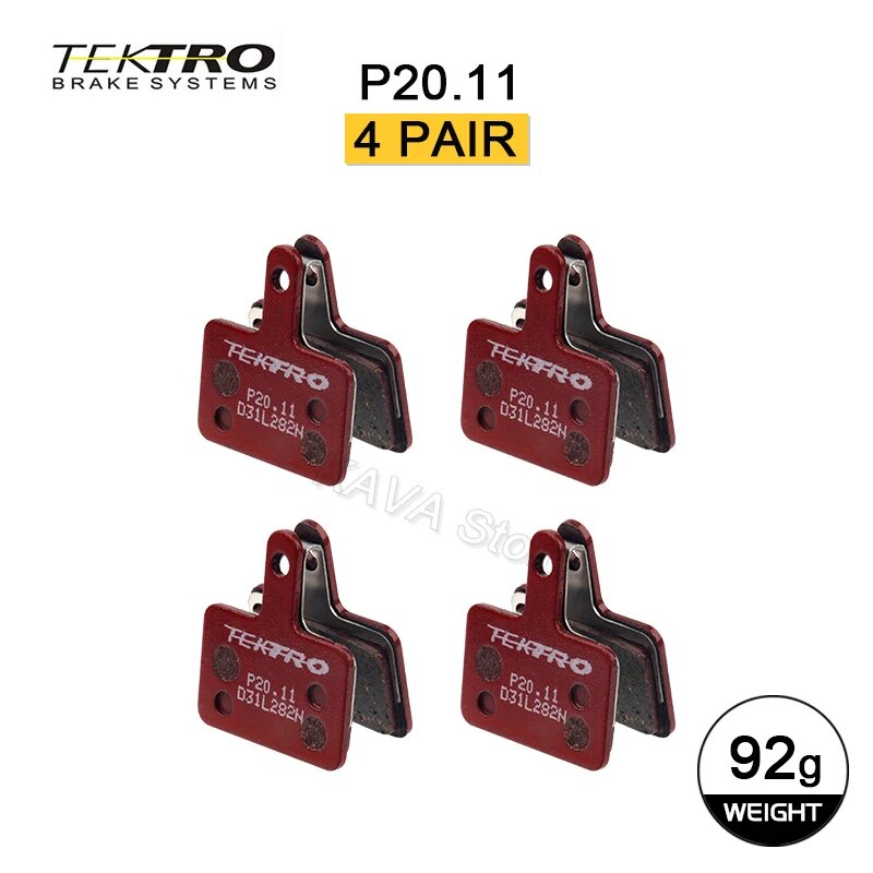 Тормозные колодки TEKTRO P20.11 E10.1 для велосипеда 4 Pairs P20.11