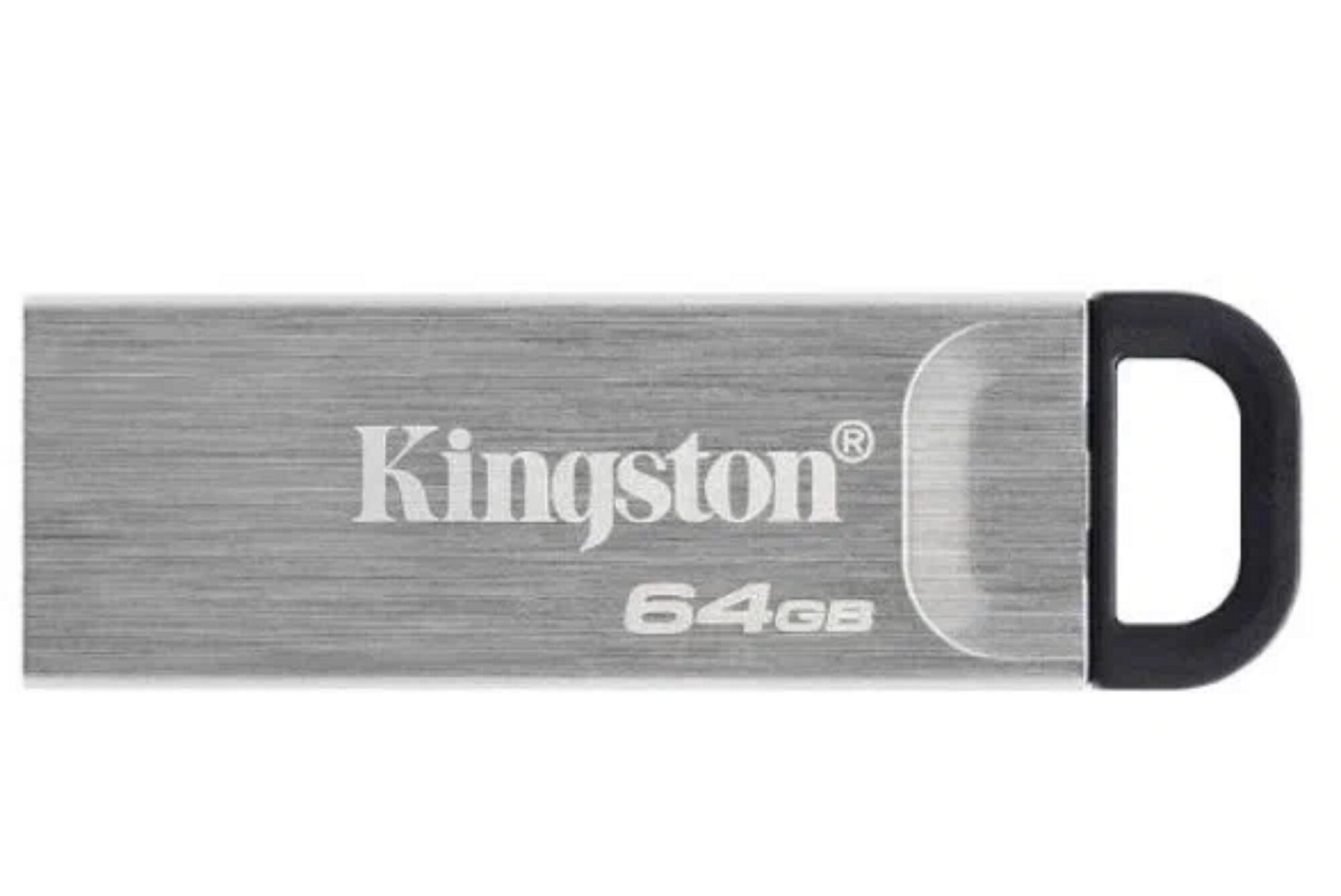 Накопитель USB 3.2 64GB Kingston DataTraveler Kyson серебристый