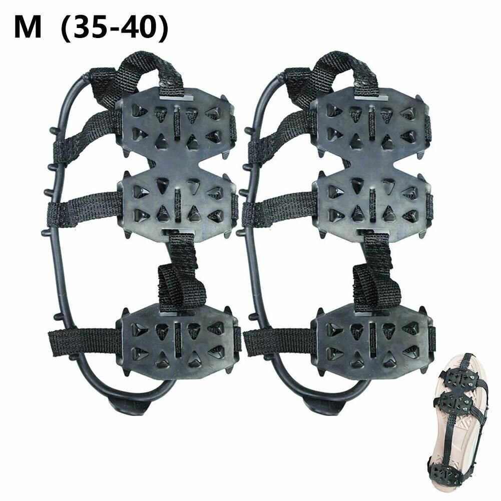Кошки из марганцевой стали с 24 зубьями, противоскользящие, для альпинизма и ледолазания