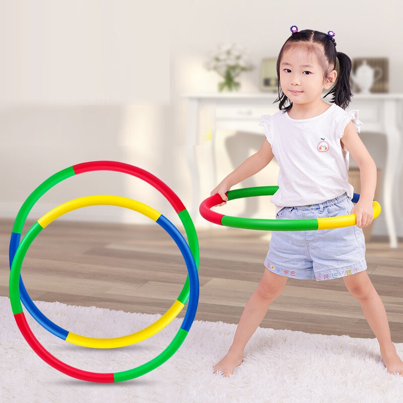 Хула-хуп Hanhanleyuan из мягкой пены 60 см для детей 3-6 лет Цвет：Хула-хуп (диаметр 60 см - подходит для детей 3-6 лет)
