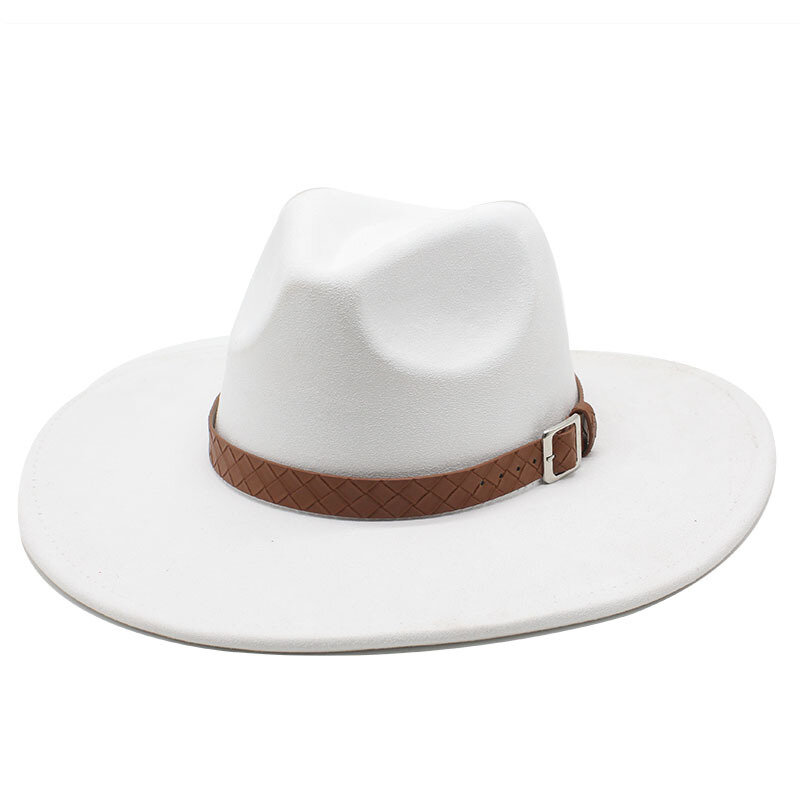 Многоцелевая Джазовая шляпа из замши Унисекс Осень Британский стиль Войлок / MOM-014