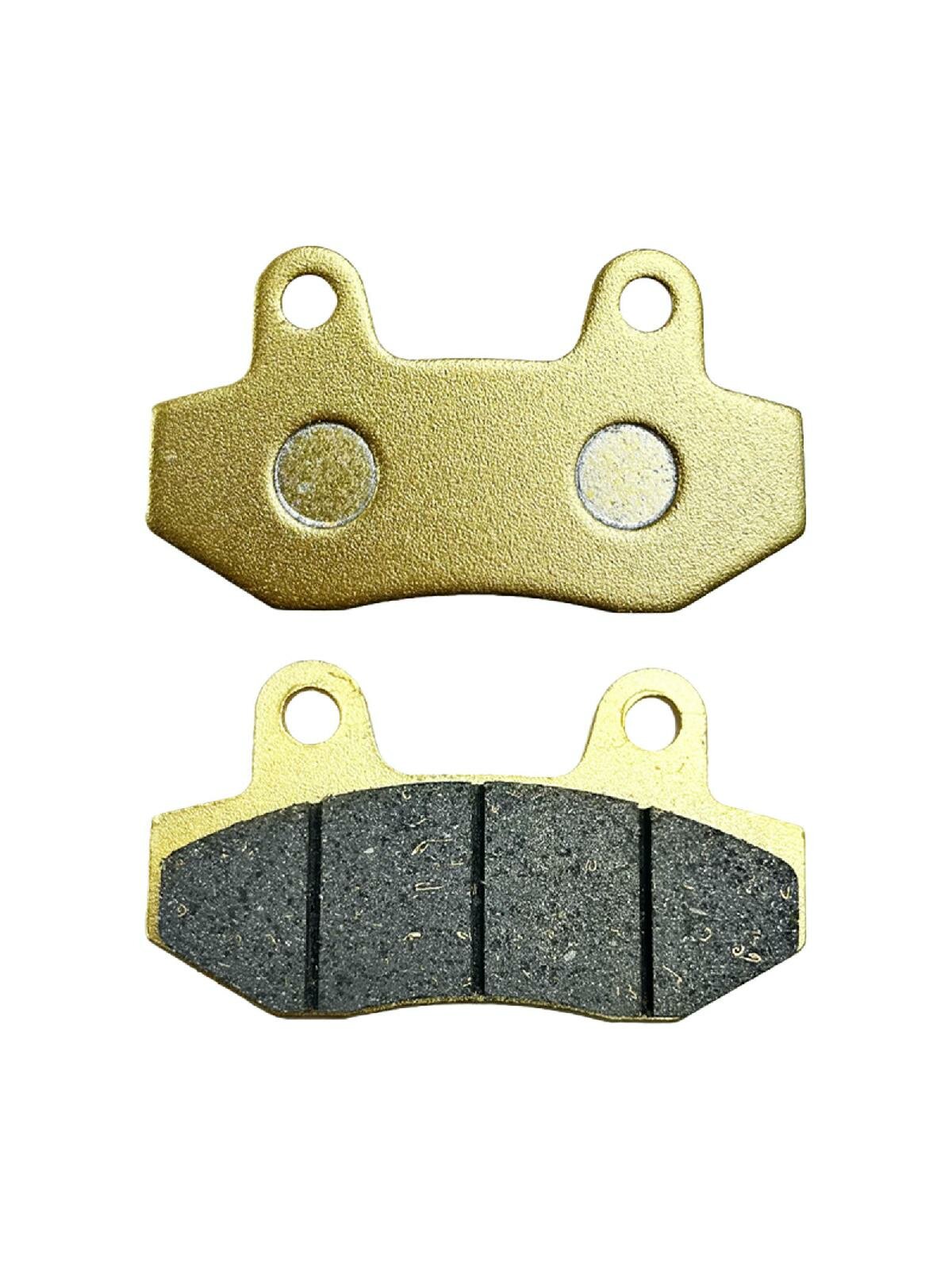 Медные тормозные колодки премиум-класса с шумоподавлением Увеличенный срок службы Спереди и сзади