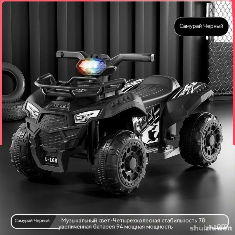 Эксклюзивный электромотоцикл для детей 25 лет на 4 колесах с мощным аккумулятором, выдерживающий нагрузку до 50 кг стильная каталка унисекс-wanglongyu