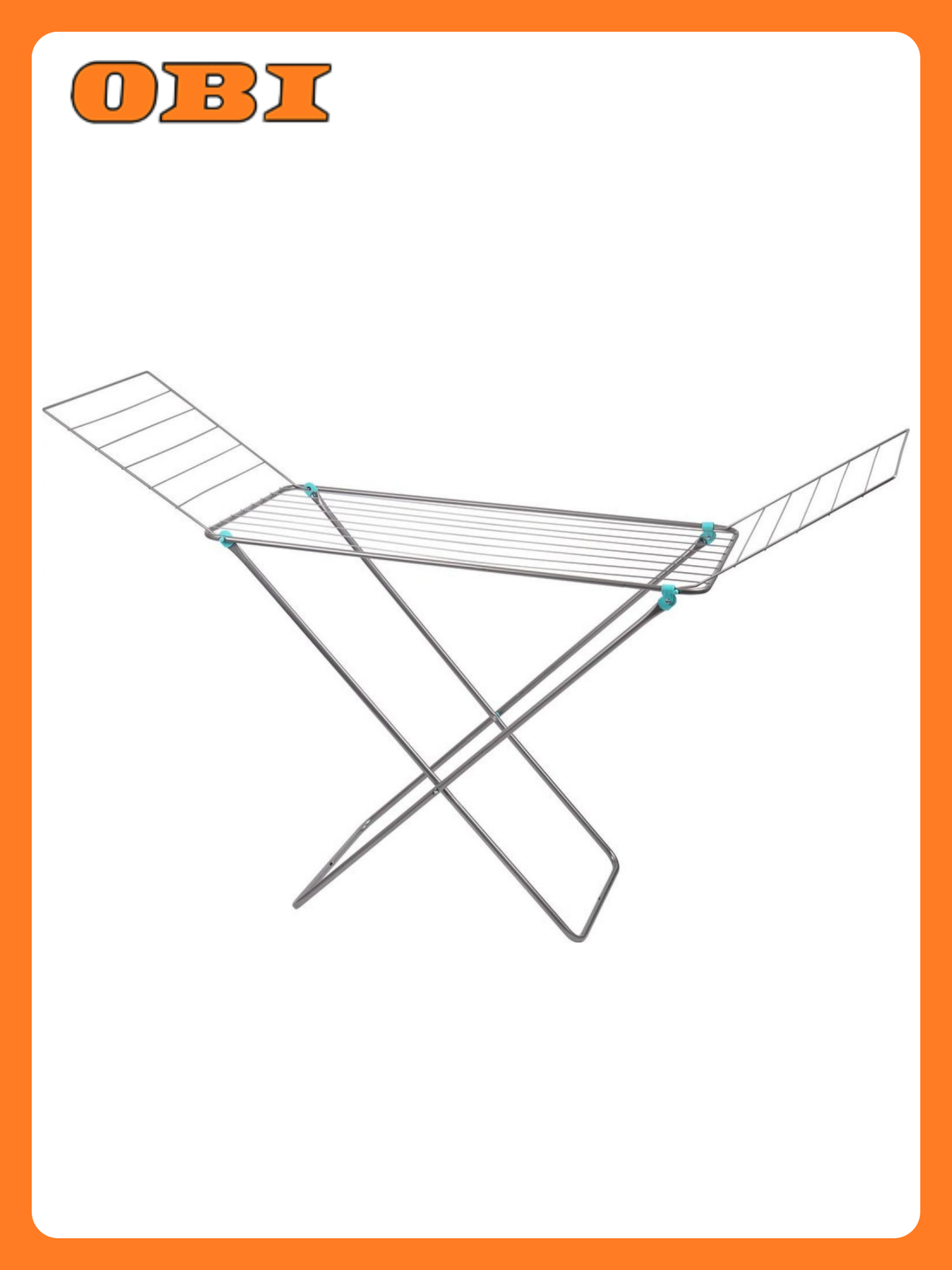 Напольная сушилка для белья Nika СБП1, с 3 зонами сушки, 18м, серебристая, 2,7кг