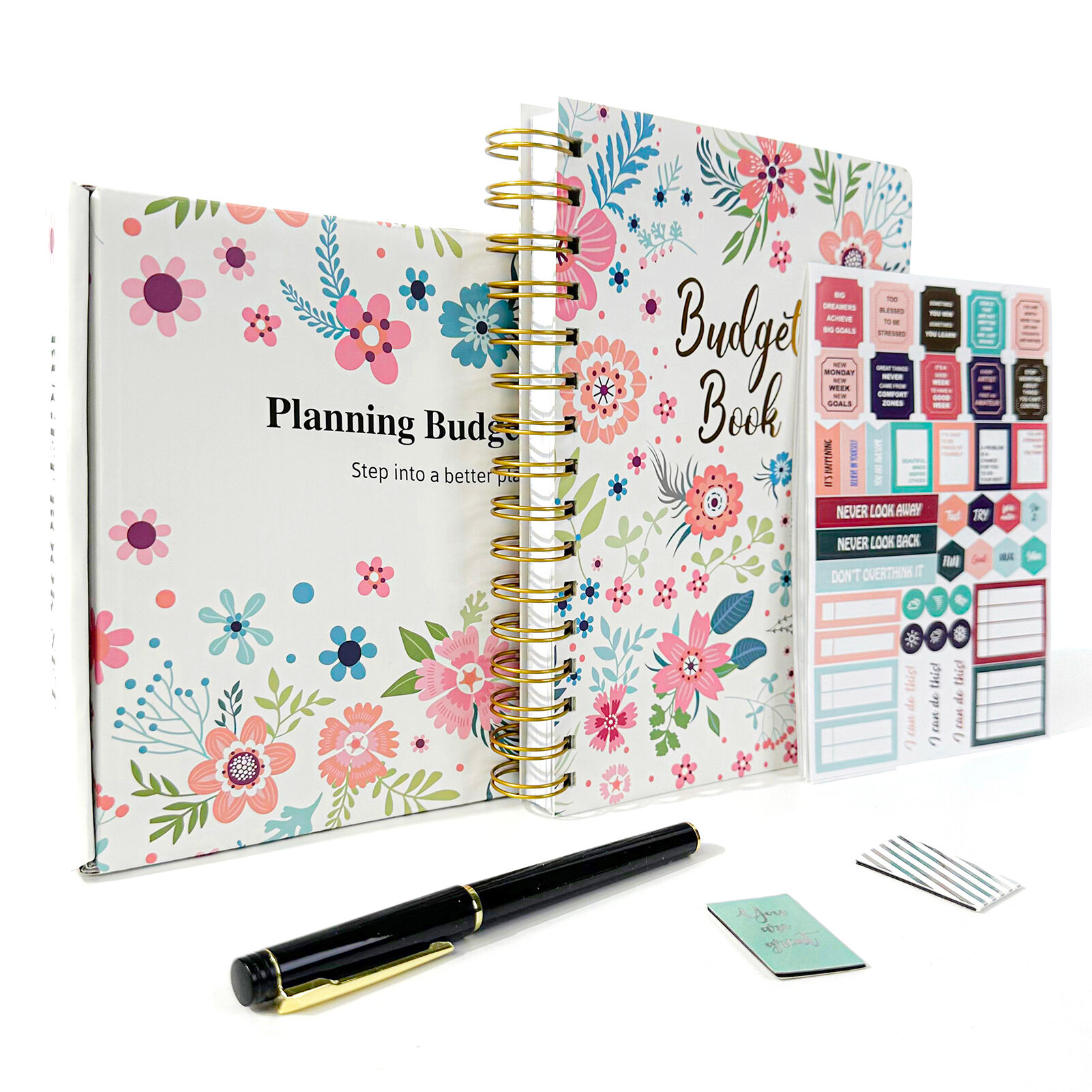 DIY Journal Kit Planner Notebook Scrapbook Diary Supplies Set Art Crafts Stuff Sticker Paper Clip Picture Frame Glittery Tape Magnetic Bookmark Gift 8-14 Year Old Main Material Paper Budget Book Size 148x210mm Package Size 22.5x17.5x3cm 8.8x6.8x1.1in