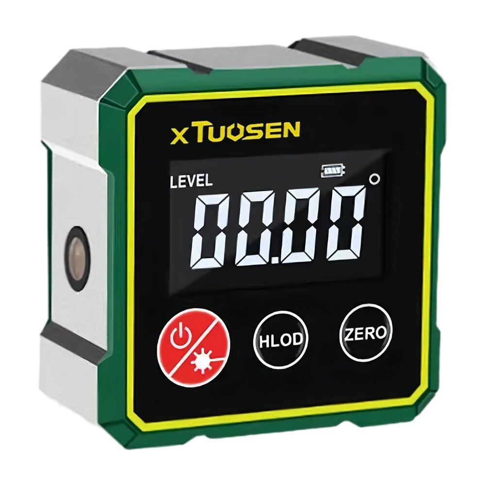 Магнитный цифровой угломер 360°, 4 стороны C