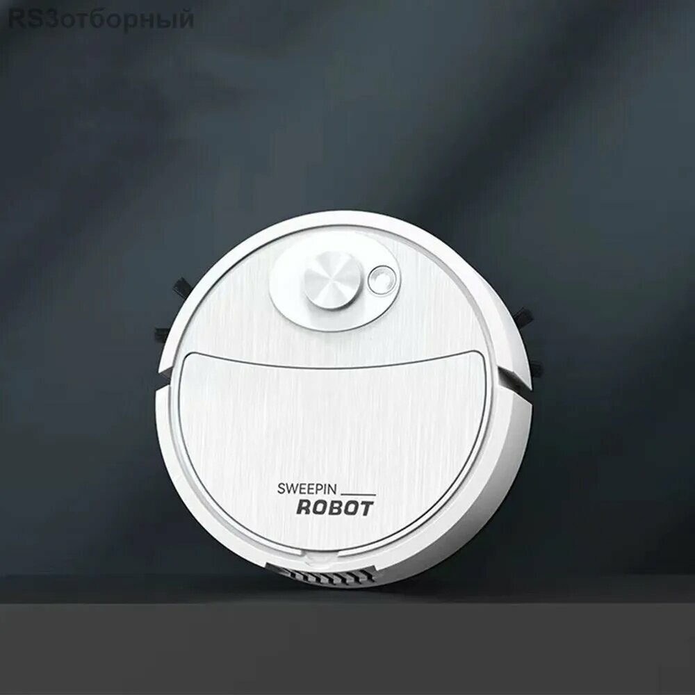 Робот-пылесос 9hiMpzvL, черный, белый