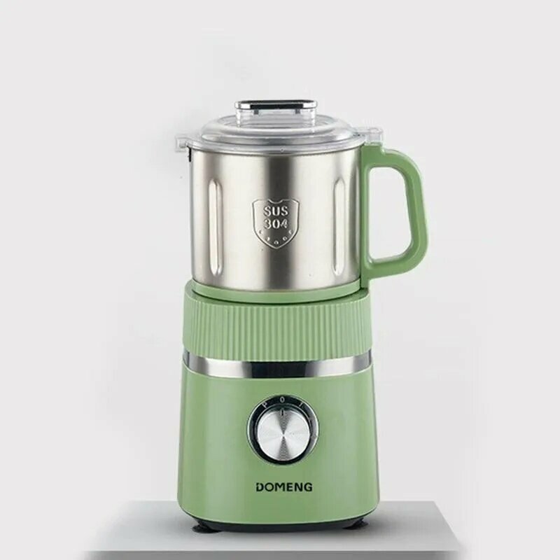 Мукомолка жерновая электрическая бытовая мини мельница - зернодробилка для помола муки из зерна, кукурузы