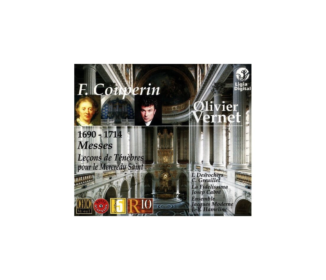 Диск olivier vernet: messen / leãons de t+n+bres couperin, francois class. soloinstr. without orc (3 CD)