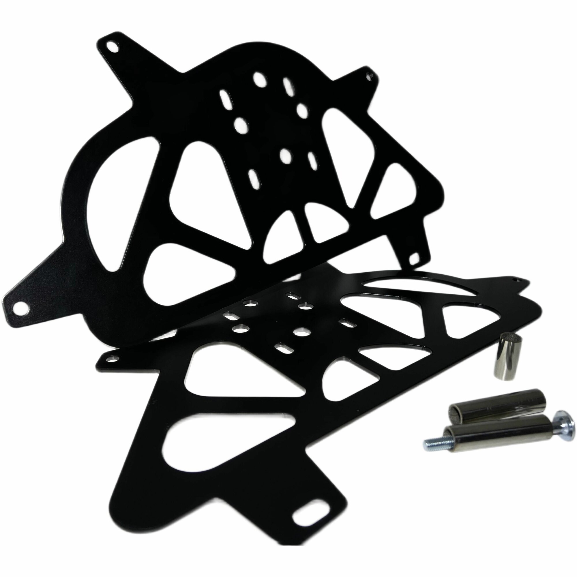 Пластины для крепления канистр квадроцикла AODES 2022-2024 (черные)