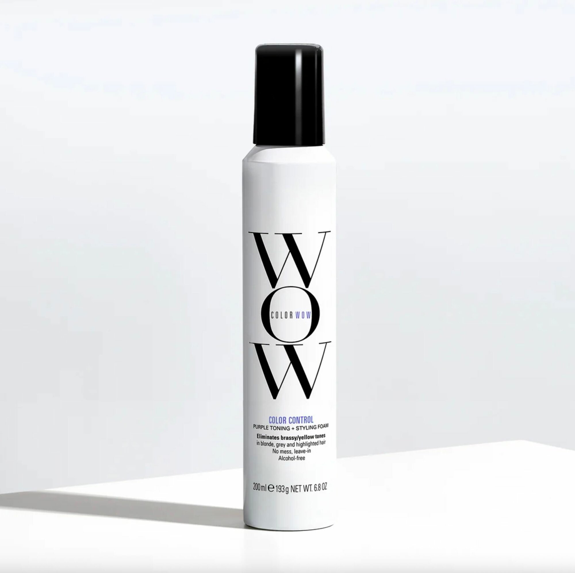 Color Wow Пенка для волос Color Control Purple Toning & Styling Foam 200 мл