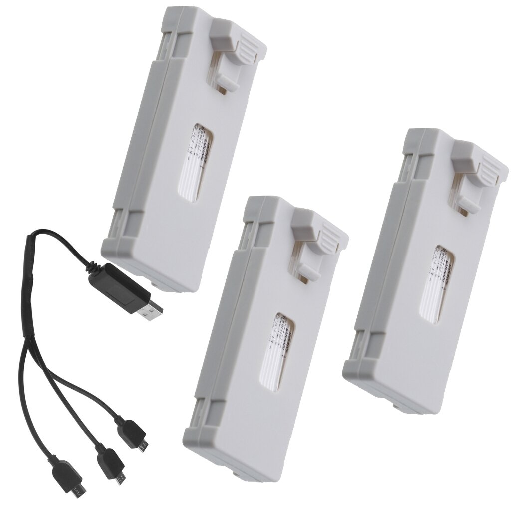 Высокоемкие аккумуляторы 1800mAh для дронов E88 E88PRO E89 P1 E525